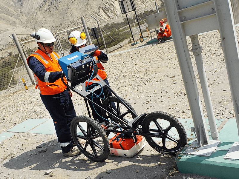 Estudio de Geolocalización con Georradar | GEOSENSOR